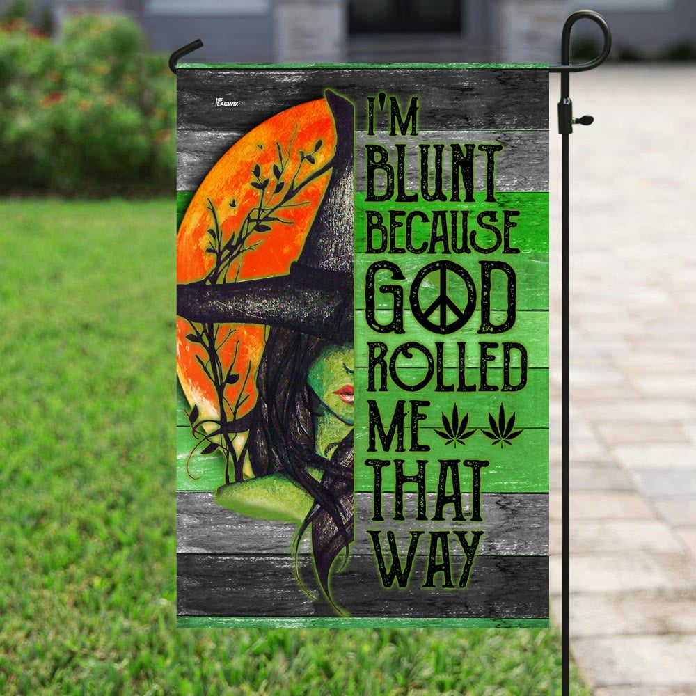 FLAGWIX American Halloween Garden Flag (11.5" x 17.5") - I'm Blunt ...