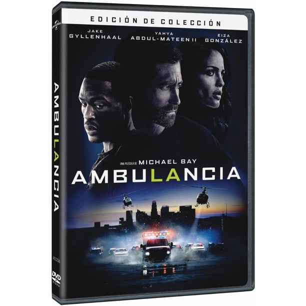 DVD Ambulancia Universal Jake Gyllenhaal Eiza Gonzalez 2022 Audio ...