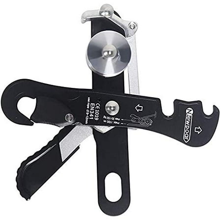 NewDoar Climbing Stop Descender Rappelling Belay for Ropes 9-12mm The ...