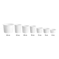 Choice 12 oz. White Double Poly-Coated Paper Food Cup - 50/Pack ...