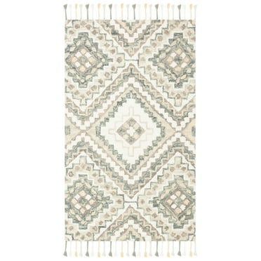Safavieh Blossom Keighley Geometric Fringe Area Rug or Runner - Walmart.com