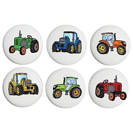Tractor Drawer Pulls Ceramic Drawer Knobs Boys Farm Tractors Room Decor ...