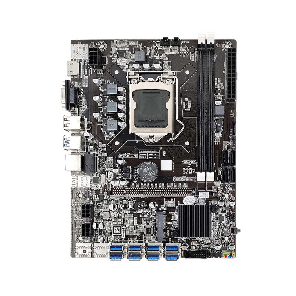 Buy Mining Board Onboard 100M Network Desktop PC Upgrade Accessories ...