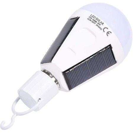 12w Solar Light Bulb, Portable E27 Waterproof Emergency Solar Light ...