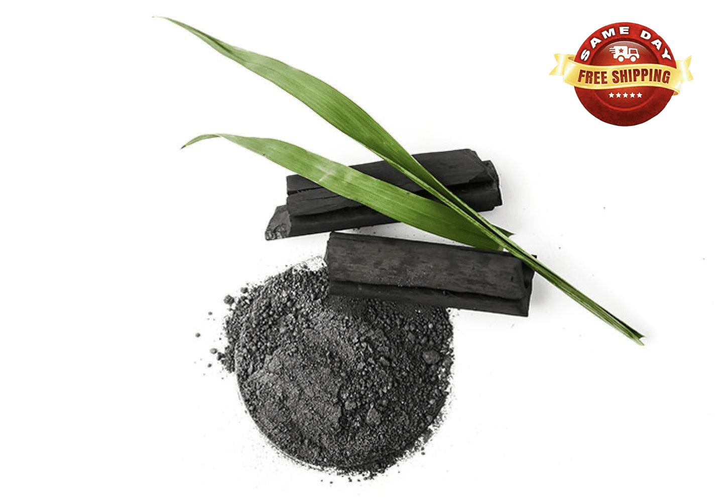 Activated bamboo charcoal powder organic all natural raw material 16 oz ...