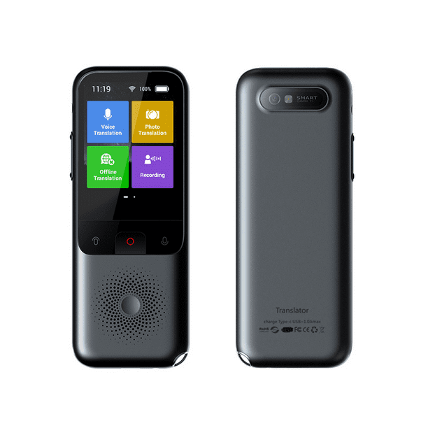 Real Time Language Translator Device 137 Languages, Two Way Portable Instant Voice Translator ...