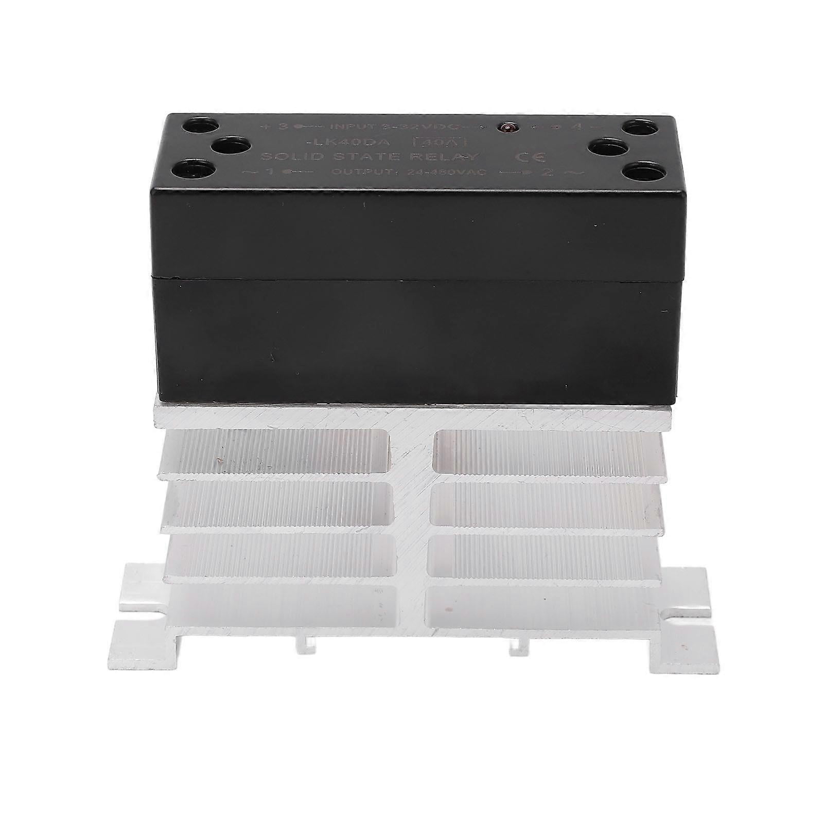 BERM Solid State Relay Flame Retardant Insulated Shell DC to AC Relay ...