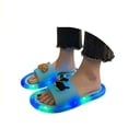 Win s Way Light Up Sandals Men Women Couple Bright Color Slippers ...