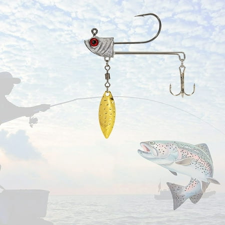 Lead Head Jigs,7g+10g+17g Lead Head Jigs Swimbait Jig Heads Lure Fish ...