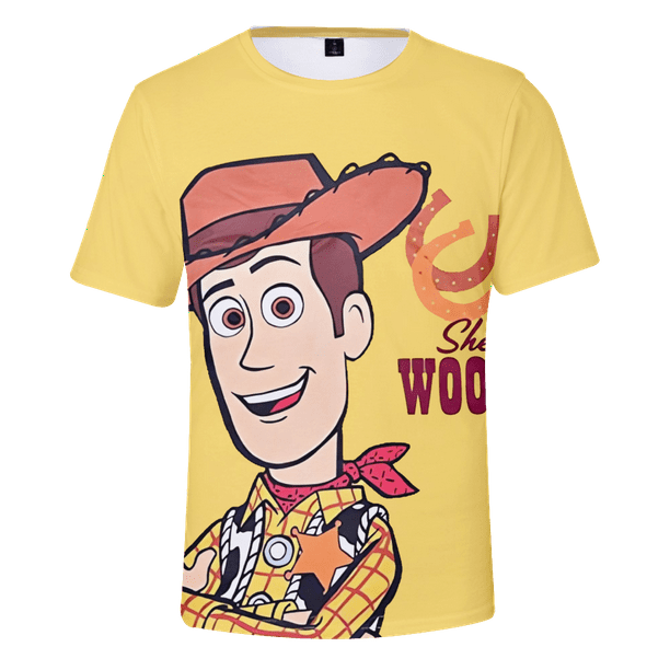 Toy Story Cute 3D Printing T Shirts Retro Design Toy Story T Shirts ...
