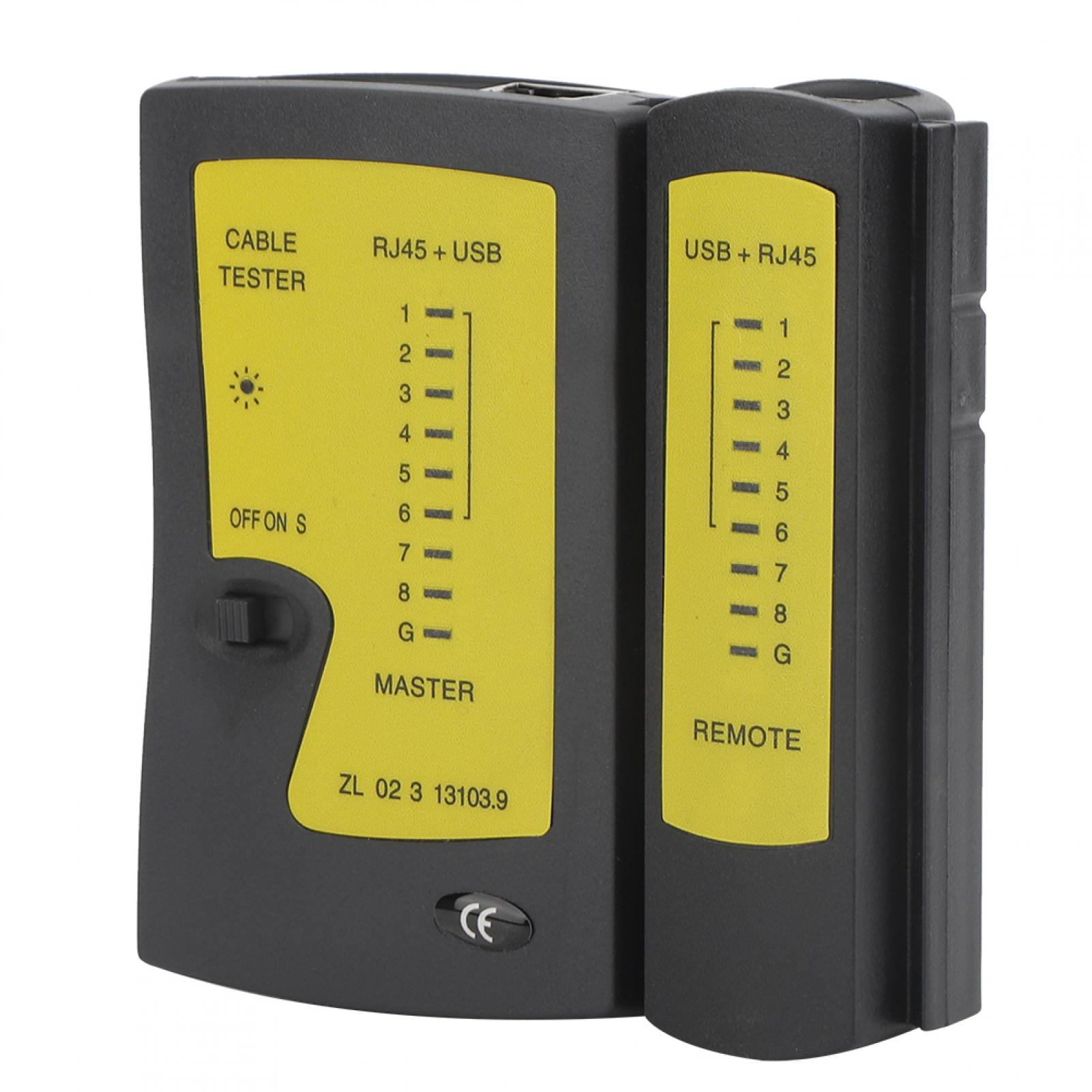 Herramienta de prueba USB Bling Bling YG468U comprobador de cables RJ45 ...