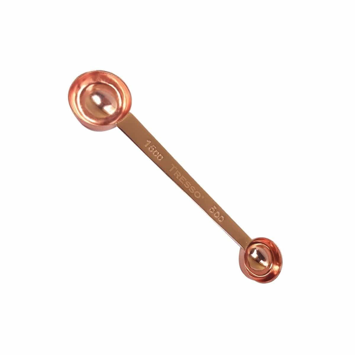 Tresso Cuchara medidora de acero inoxidable para café y té color bronce ...