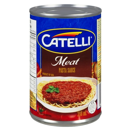Catelli Value Red Pasta Sauce with Meat, 398mL - Walmart.ca