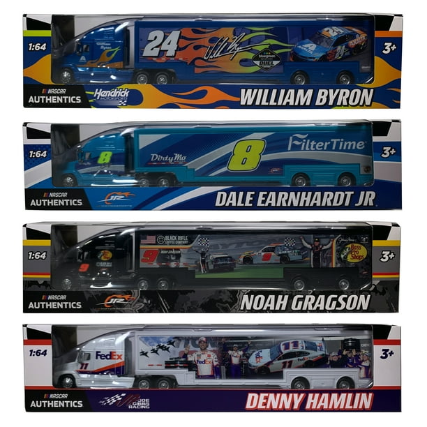 NASCAR Authentics 1:64 Scale Hauler (Styles and Colors Will Vary ...