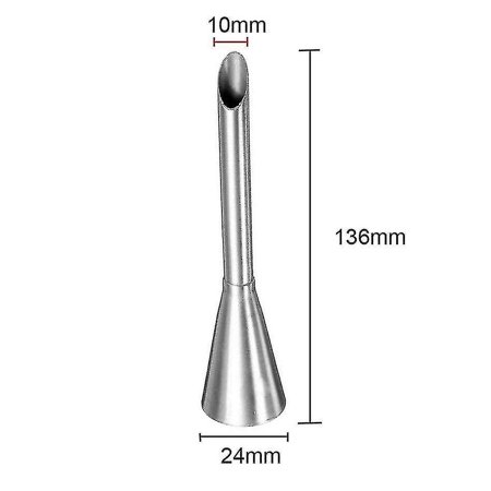 Bakeware sets 1 pc puff nozzle cupcake injector pastry syringe cream ...
