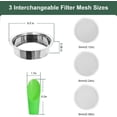 Soil Sifter Garden Soil Sieve Stainless Steel Sieve Set, with 3 ...