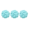 2024 3pcs Fascia Massage Ball Green Tpe Reduce Fatigue For Trigger Point Release Deep Tissue