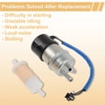 Unique Bargains Fuel Pump for Yamaha XV1600 ROAD STAR 1600 1999-2003 ...