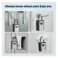 Key Safe Box Outdoor, Password Storage Key Box Indoor Outdoor Wall ...
