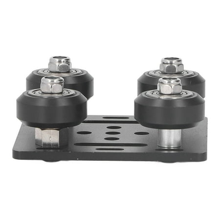 4 Pulleys Back Support Plate, European Standard 2020 Aluminium Pulley ...