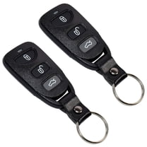 HQRP 2-Pack Remote Key Fob Shell Case Keyless Entry W/ 4 Buttons for ...