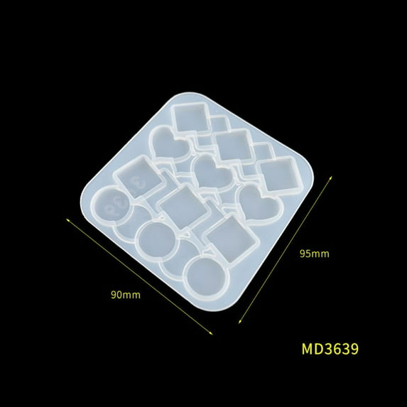 ZUARFY Handmade Barrettes Silicone Epoxy Resin Molds DIY Hair Pin ...