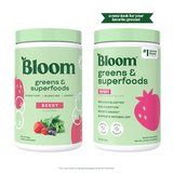 Bloom Nutrition Healthy Mixed Berry Flavored Greens & Superfoods Powder ...