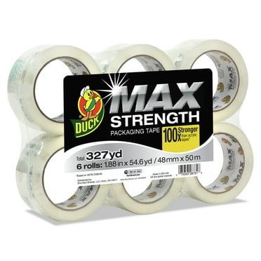 Duck Standard Packing Tape, 1.88 in x 100 yd, Clear, 4 Pack - Walmart.com