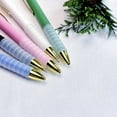 Ballpoint Pen, Qyaukm Ballpoint Pens Black Medium Point Pen with Soft ...