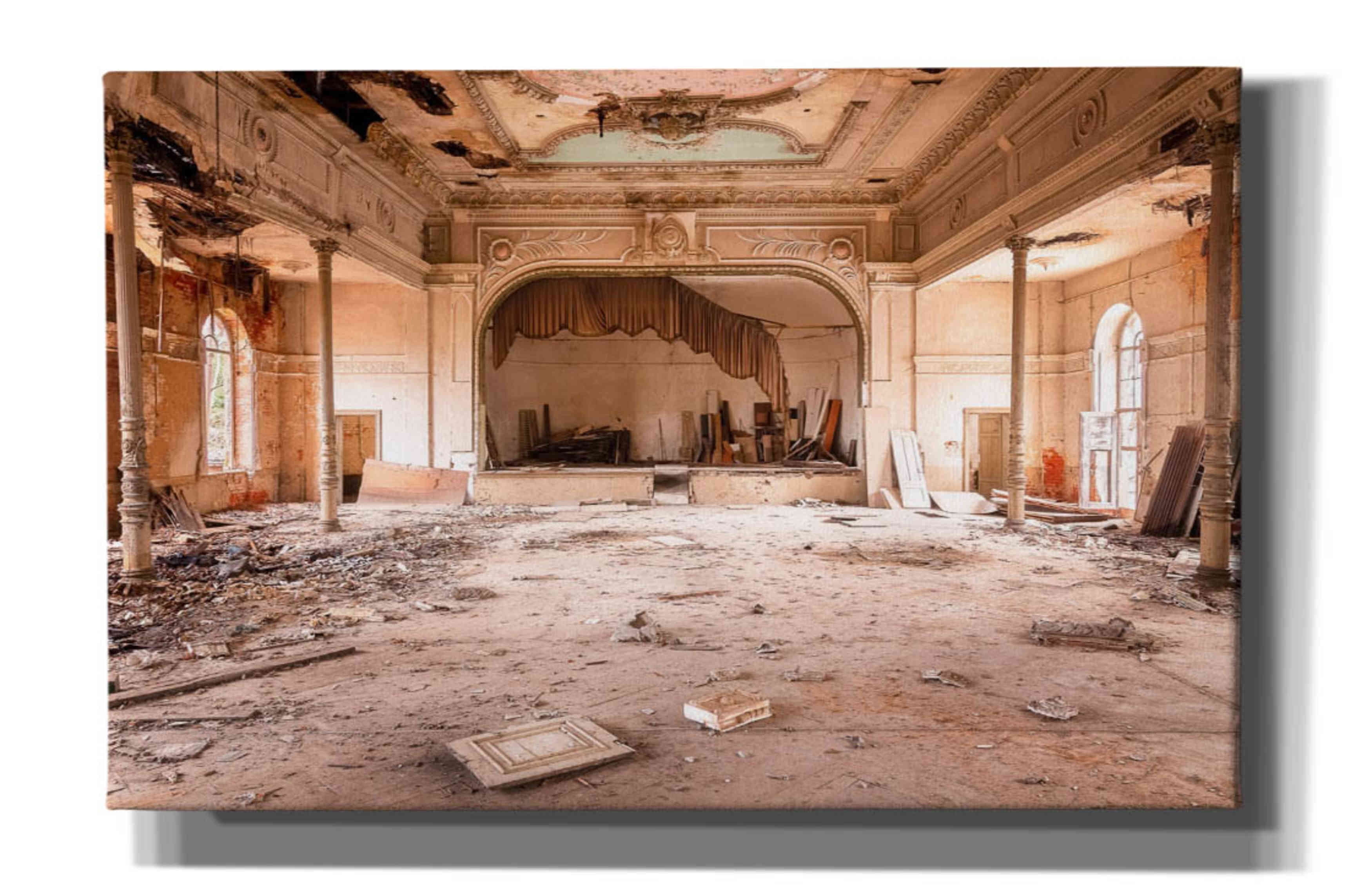 Epic Graffiti 'Sweet Theater' by Roman Robroek Giclee Canvas Wall Art ...