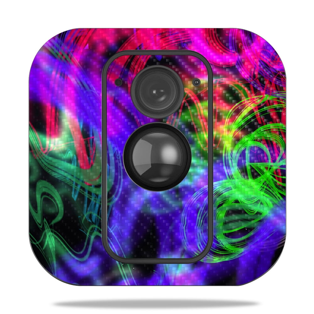 Carbon Fiber Skin Decal Wrap Compatible With Blink XT Outdoor Camera ...