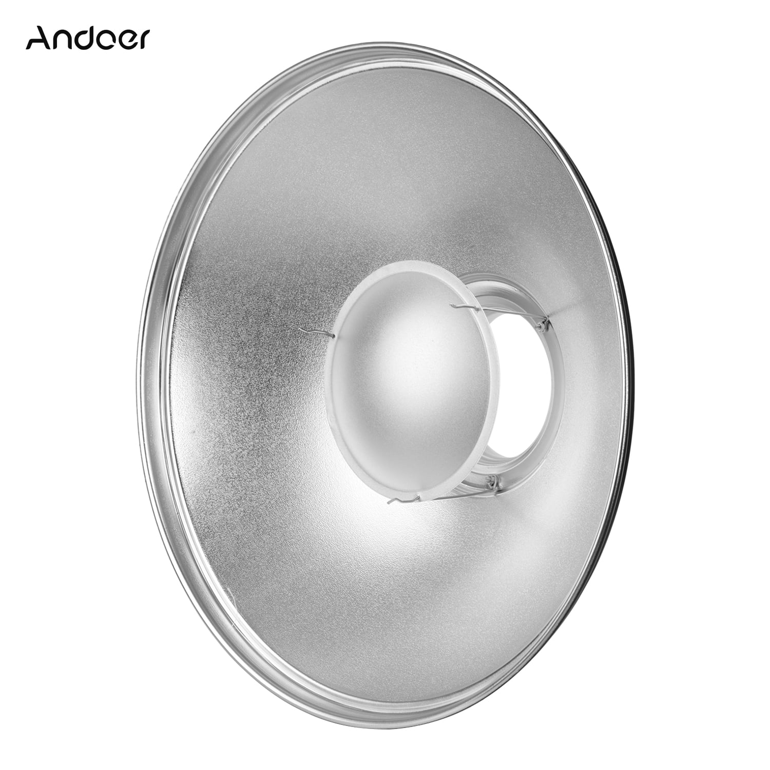 Andoer Cobertor de Luz Suave de 41cm con Montura Bowens, Incluye Panel Reflector y Tela Difusora ...