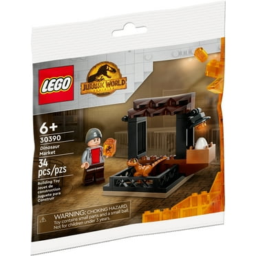 LEGO Jurassic World Dinosaur Market Building Toy Set 30390 - Walmart.com