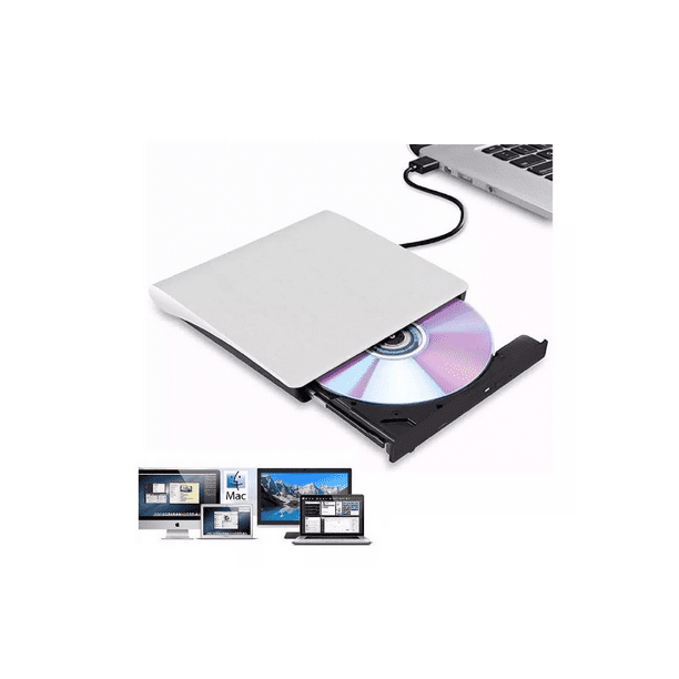 Lectora Y Grabadora De Cd, Externa, Con Usb 3.0, Para Laptop Bco ...