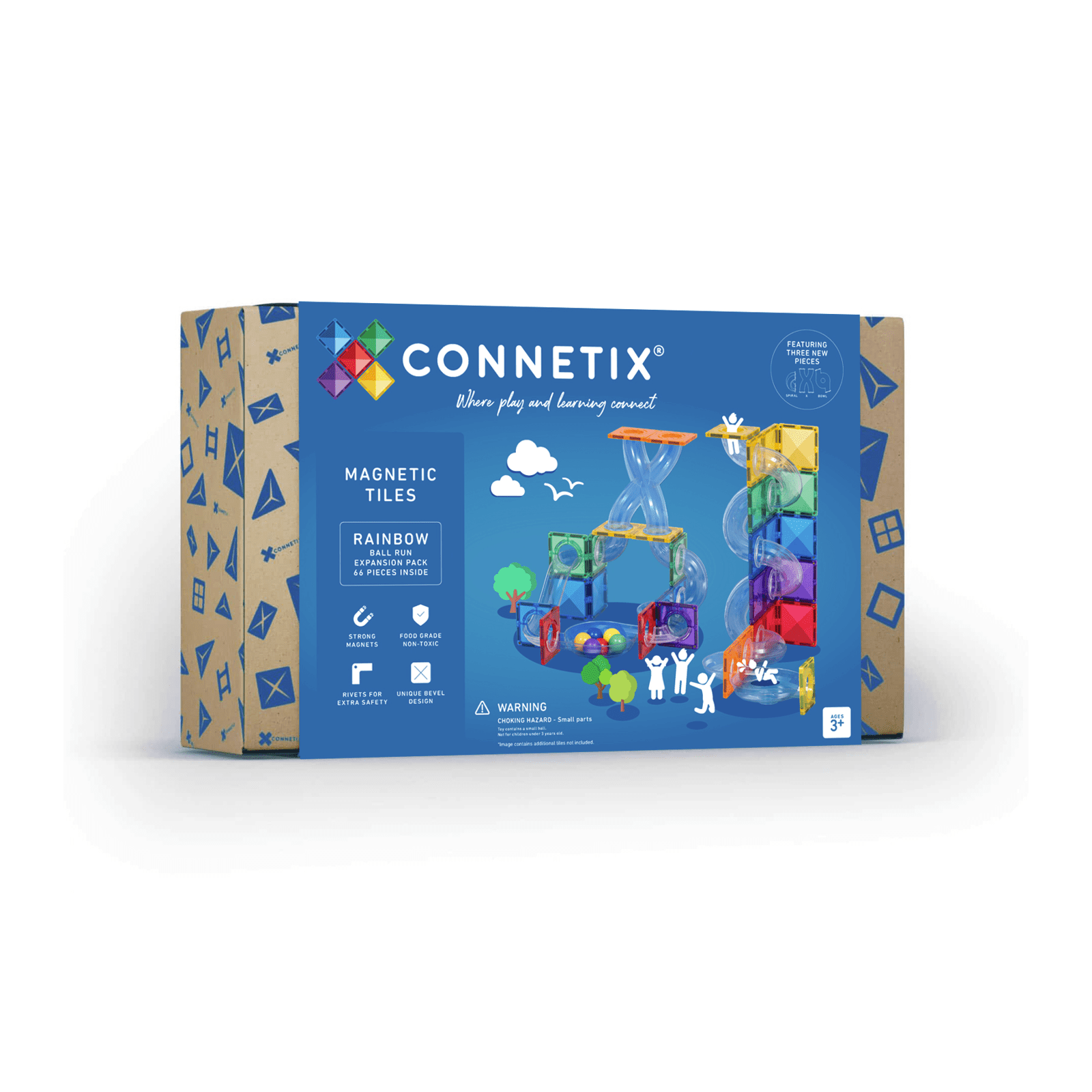 Click here for Connetix Magnetic Tiles  Rainbow Ball Run Expansio... prices