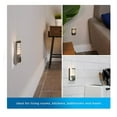 Enbrighten Motion-Sensing Dimmable LED Night Light, Louver Shade ...