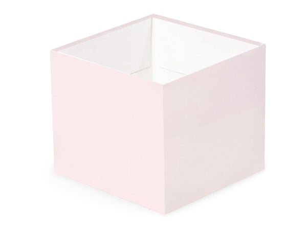 25 Pack, Matte Blush Pink Box Base, 4X4X3.5" for Food Packaging ...