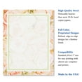 Current Pale Pink Roses Floral Letter Papers -Set of 25, Spring ...