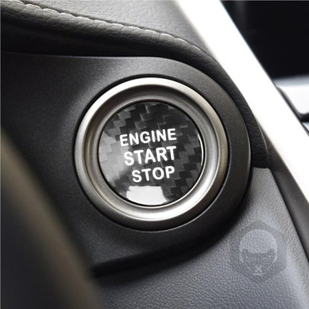 One-Click Start Button Mould Sticker Carbon Fiber Material with Scented ...