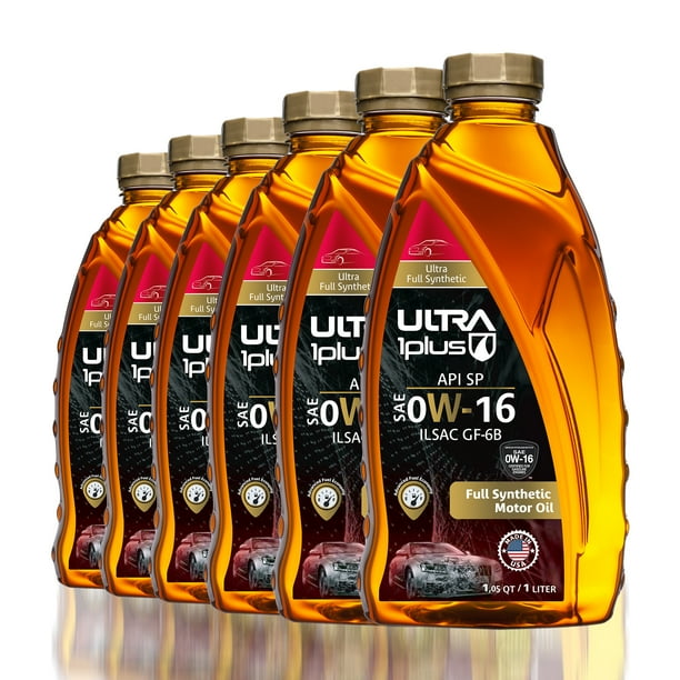 Ultra1Plus™ SAE 0W-16 Full Synthetic Motor Oil, API SP, ILSAC GF-6B ...