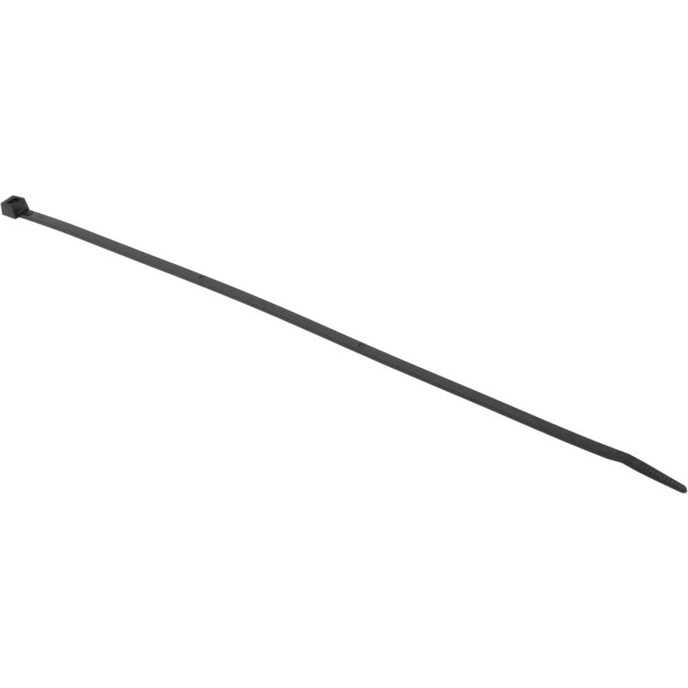 100 Pack 8-7/8" Long Black Nylon Standard Cable Ties - Walmart.com