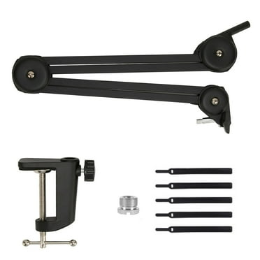 Hercules MS120B Lo-Pro Short-Boom Microphone Stand with EZ Clip ...