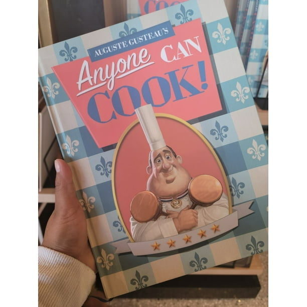 Disney WDW Auguste Gusteau's "Anyone Can Cook!" Recipe Notebook ...
