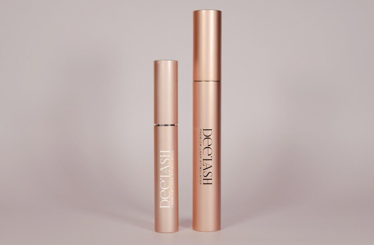 Kit de Suero para Pestañas y Cejas DEELASH PREMIUM + Rimel Organico DEE'LASH PREMIUM STIMULATOR ...