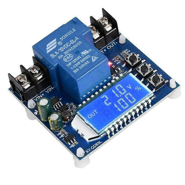 Battery Charge Discharge Controller Low Voltage Cut Off Switch ...