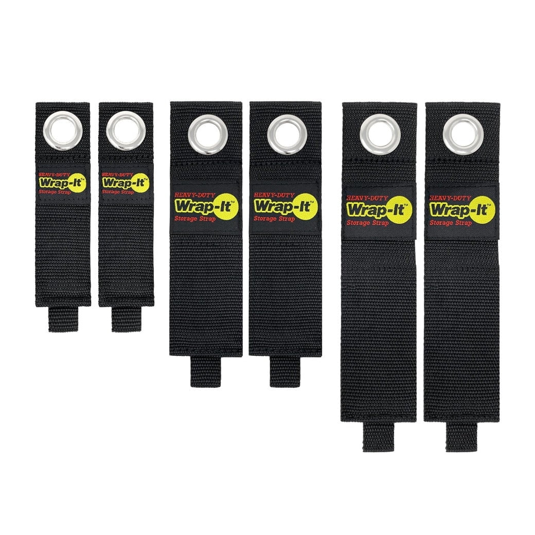 Heavy-Duty Storage Straps - Assorted 6-Pack (10", 13", 17") - Walmart.com
