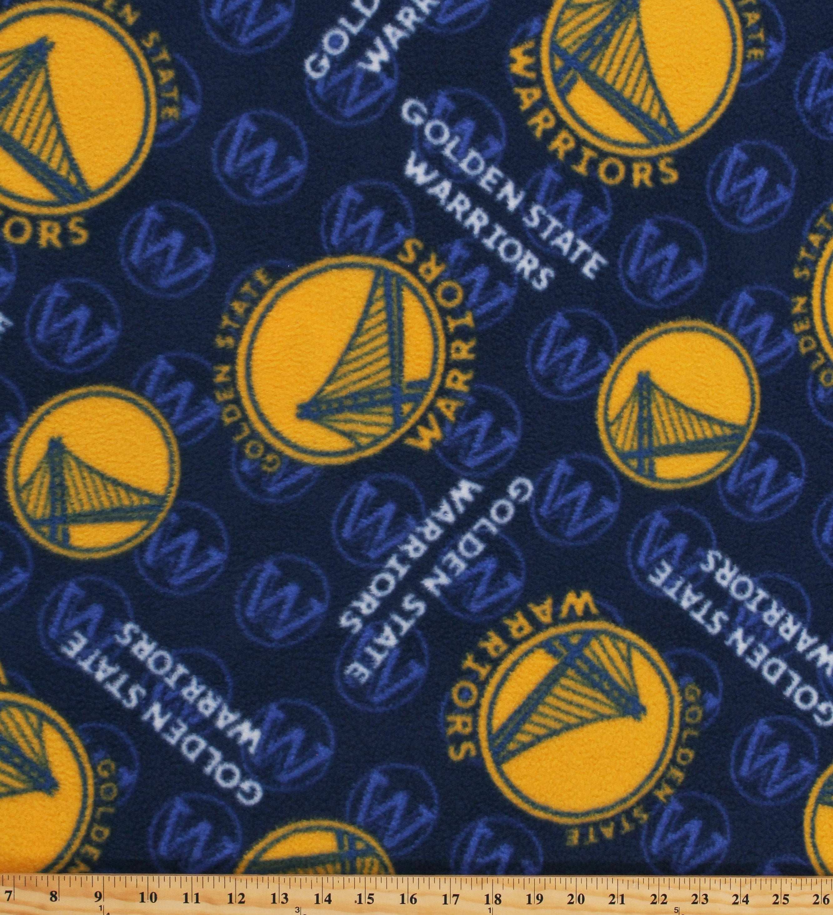 Fleece Fleece NBA Golden State Warriors Blue Pro Basketball Sports Team ...