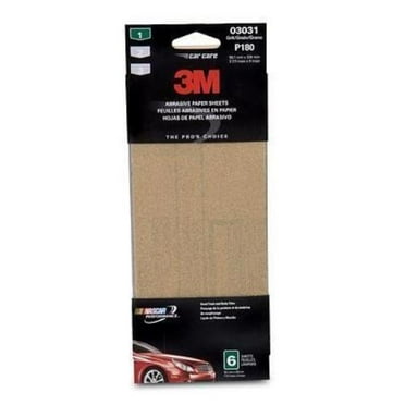 3M Sandpaper, 03038, 3-2/3 in x 9 in, 40 grit - Walmart.com