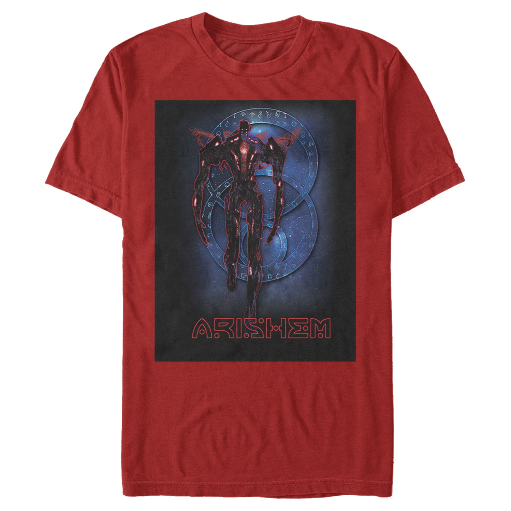 Men's Marvel Eternals Arishem the Judge Graphic Tee Red Small - Walmart.com