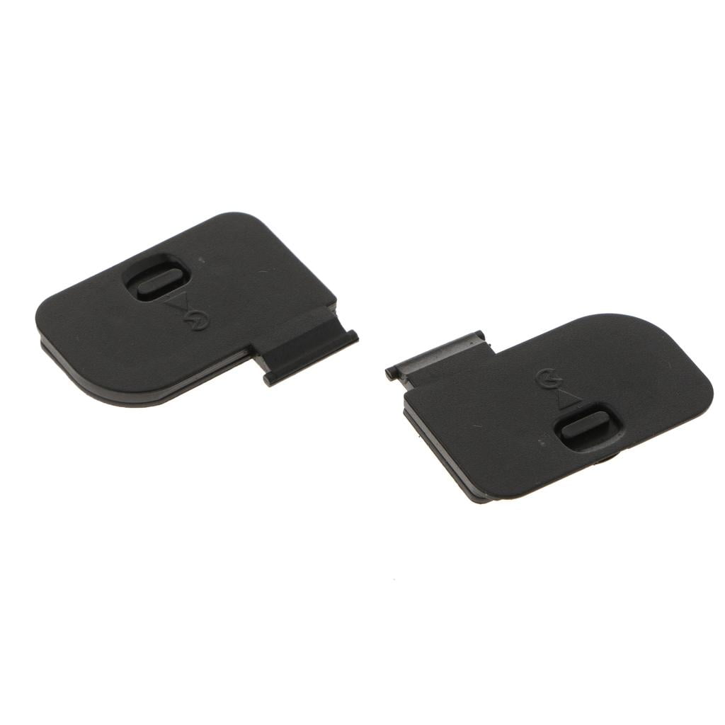 2 Pieces Black Battery Cover Lid For D750 Digital Camera Unit Repair ...
